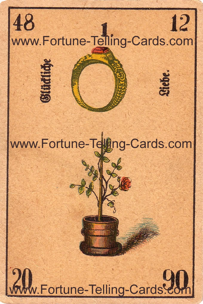 Fortune Telling cards antique collection for sale