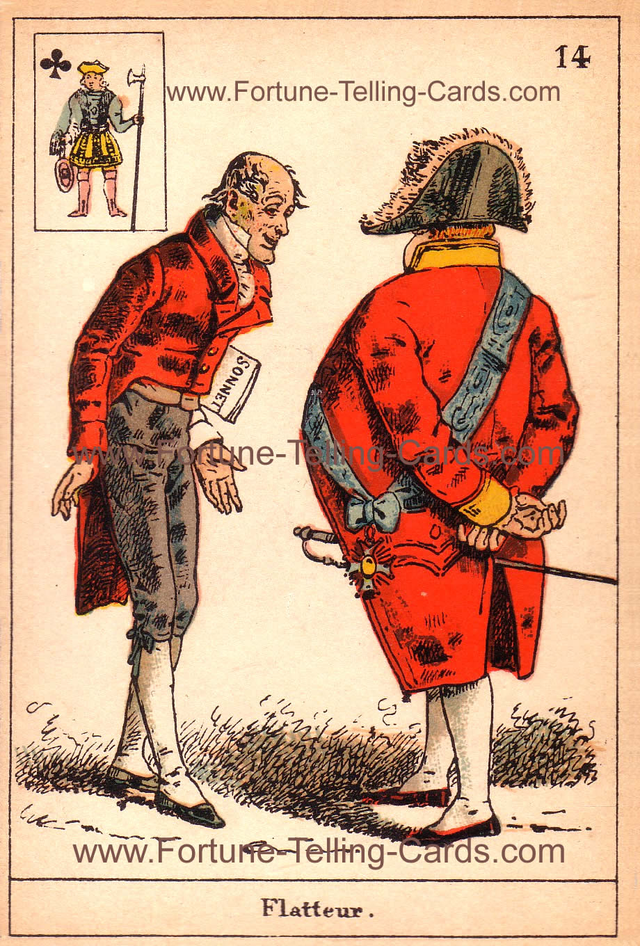 Sibilla Cards, Gypsy Fortune Telling Cards antique collection for sale