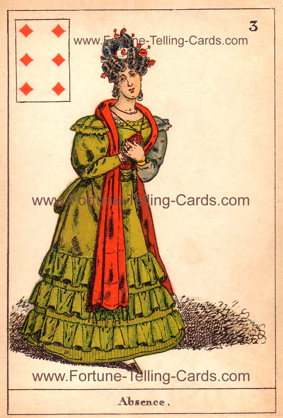 Sibilla Cards, Gypsy Fortune Telling Cards antique collection for sale