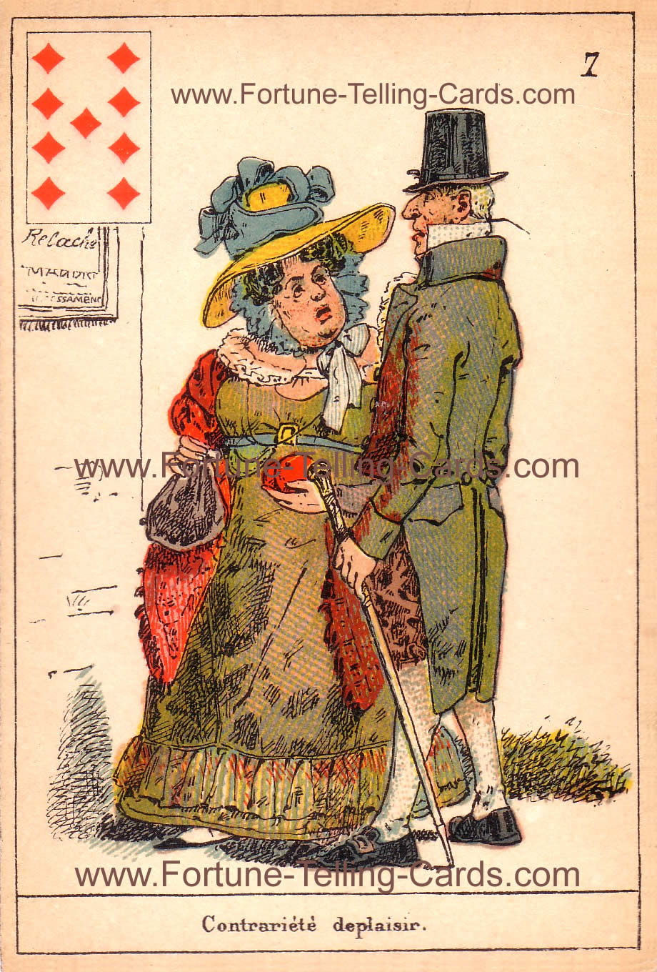 Sibilla Cards, Gypsy Fortune Telling Cards antique collection for sale