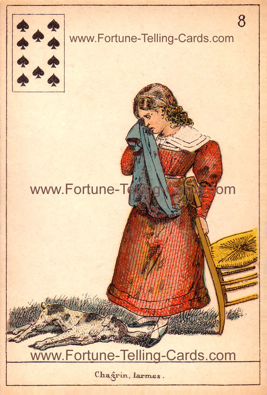 Sibilla Cards, Gypsy Fortune Telling Cards antique collection for sale