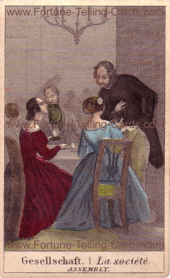 Sibilla Cards, Gypsy Fortune Telling Cards antique collection for sale