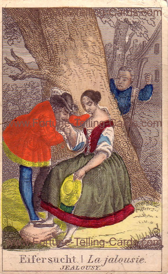 Sibilla Cards, Gypsy Fortune Telling Cards antique collection for sale