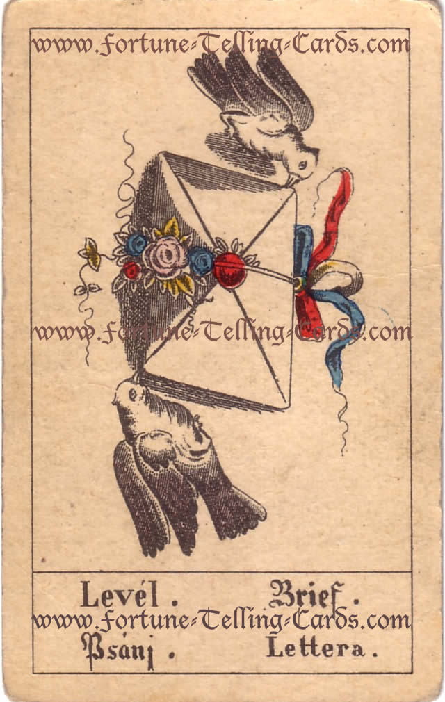 Sibilla Cards, Gypsy Fortune Telling Cards antique collection for sale