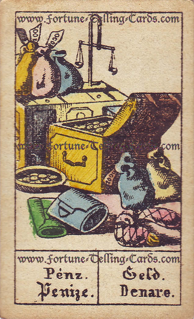 Sibilla Cards, Gypsy Fortune Telling Cards antique collection for sale