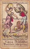 Sibilla Cards, Gypsy Fortune Telling Cards antique collection for sale